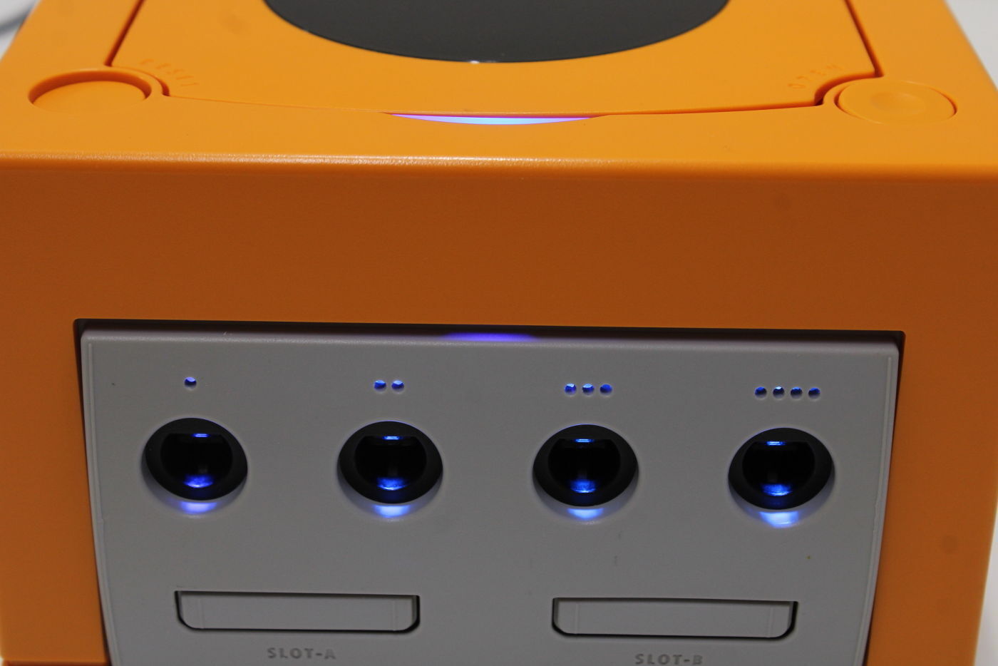 Nintendo GameCube Controller Port Custom LED Face Plate Mod GC NGC ...