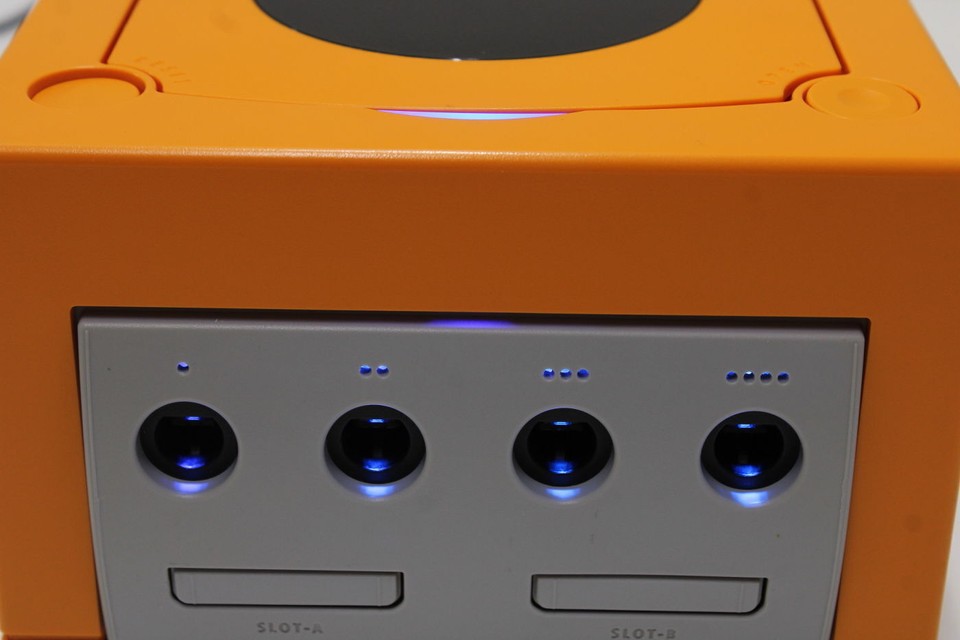 Nintendo GameCube Controller Port Custom LED Face Plate Mod GC NGC ...