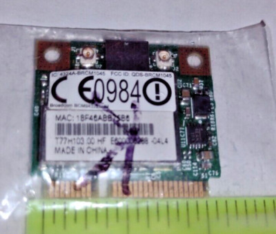 MODEM CARD MAC: 18F46ABB75B6 | eBay