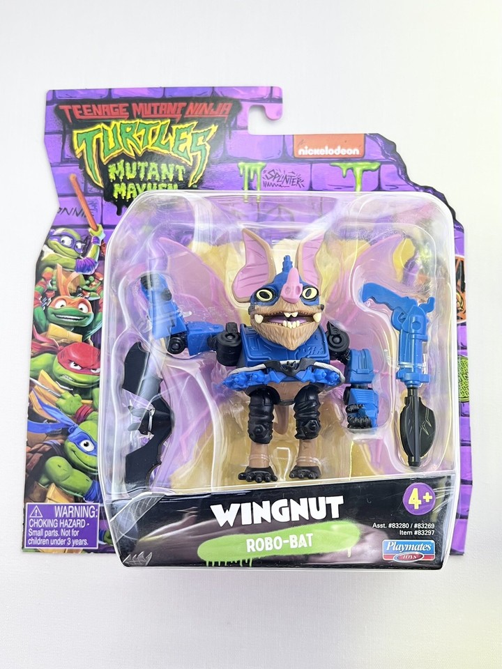 Wingnut Robo-Bat Ninja Turtles Mutant Mayhem Action Figure 2023 ...