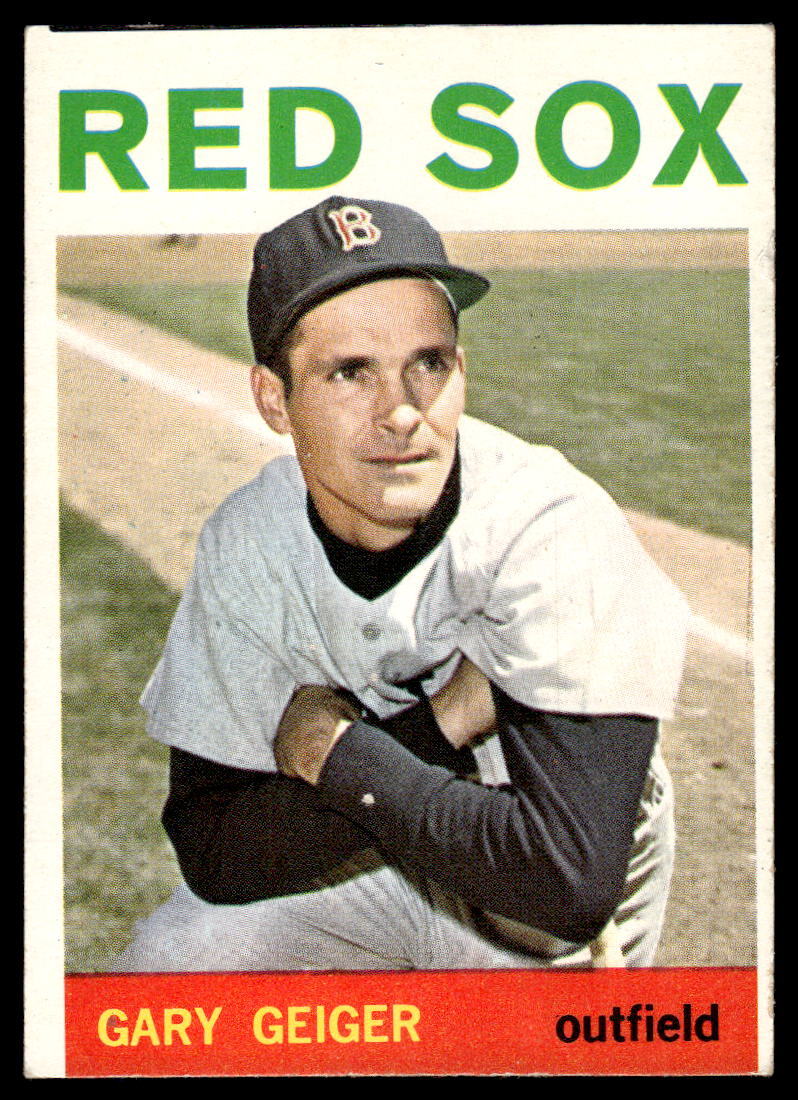 1964 Topps Gary Geiger #93 Boston Red Sox Baseball Card | eBay