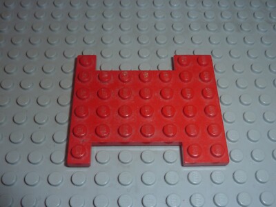 LEGO Vintage Red Car Base 6 x 7 ref 780 / Set 384 & 760 London Bus | eBay