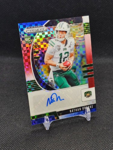 2020 Panini Prizm Draft Picks Rookies RWB Nathan Rourke #257 Rookie ...