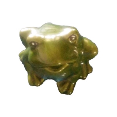 Green Medium Sized Ceramic Frog Figurine Vintage Mint Condition ...