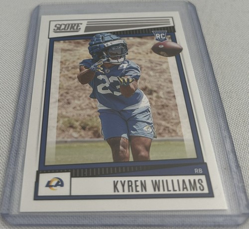 2022 Panini Score Football Kyren Williams Los Angeles Rams rookie card ...