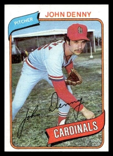 1980 Topps #464 John Denny St. Louis Cardinals Baseball card | eBay