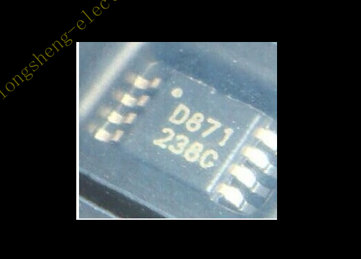 1X DAC8571IDGKR LP DAC8571 8571 DAC8571I 8571I IC DAC 16BIT I2C V-OUT ...