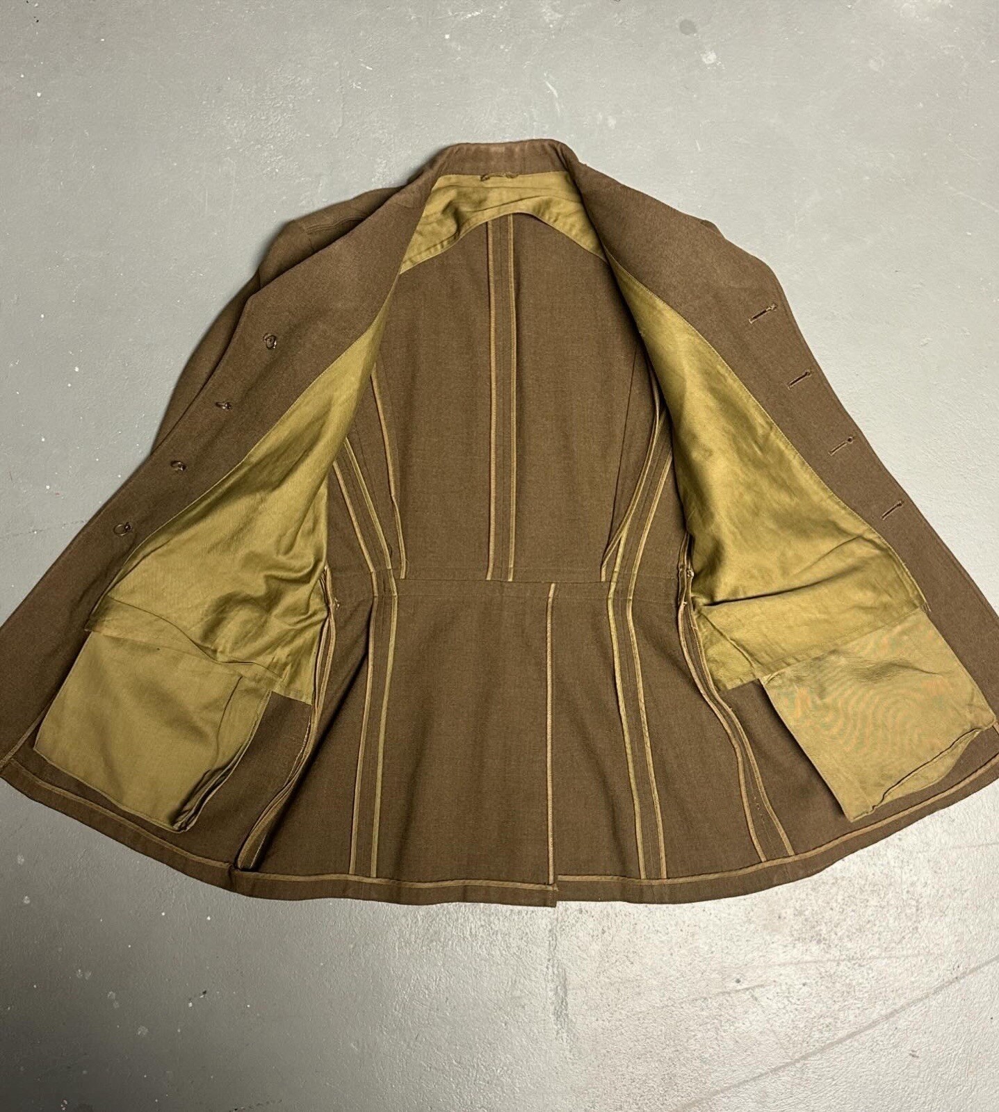 WW2 1940’s US Army Air Force Officer Jacket Size Med/… - Gem