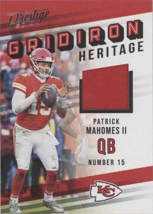 2019 Panini Prestige Patrick Mahomes II #GH-PM for sale | eBay