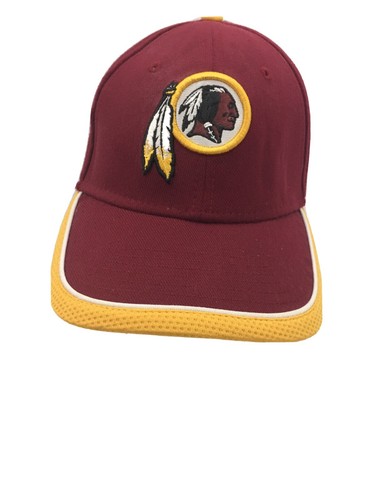 Washington Redskins NFL Team Apparel Logo Hat Small- Med Maroon Red ...