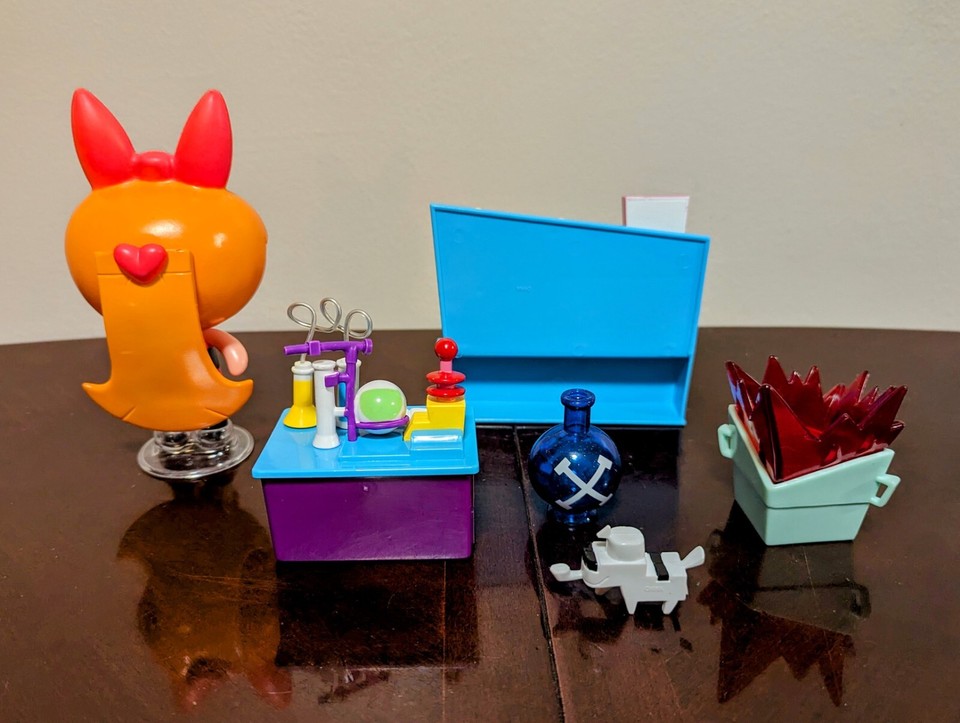 Powerpuff Girls Laboratory Lab Playset Blossom Figure Cartoon Network ...