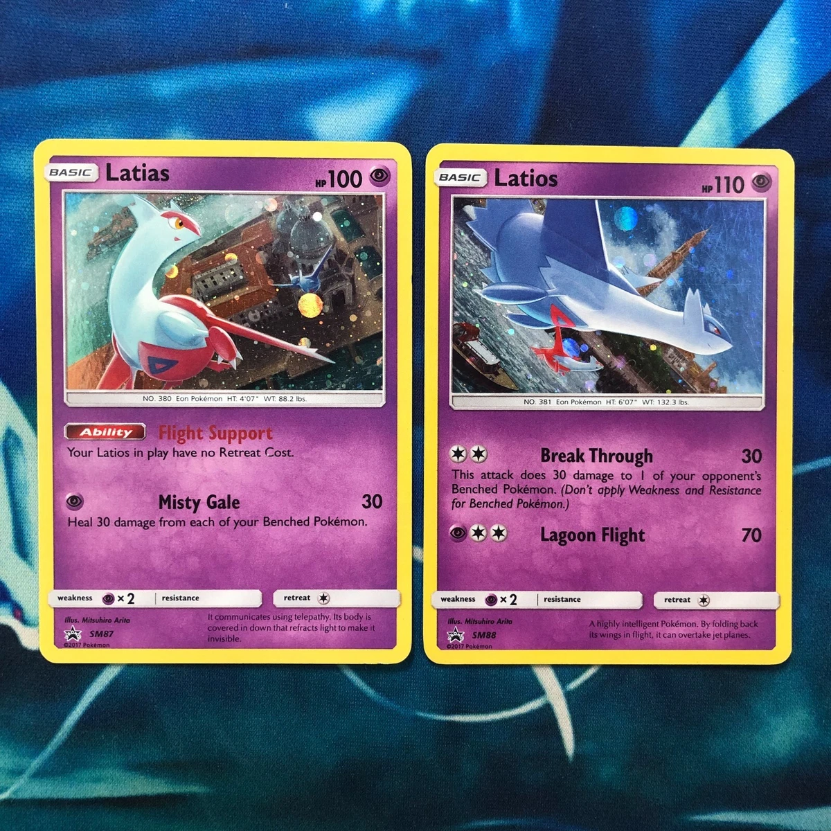 Pokemon Latias And Latios Card