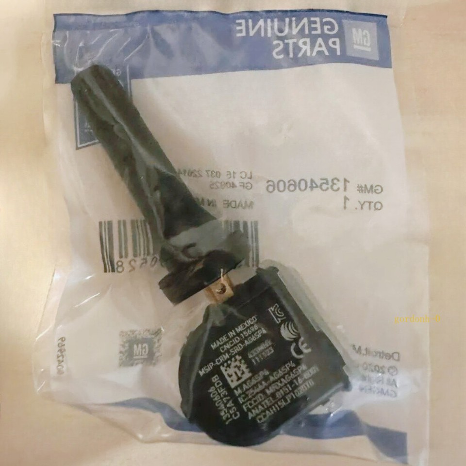 New 4PCS 13540606 TPMS Tire Pressure Sensors for Buick Cadillac ...