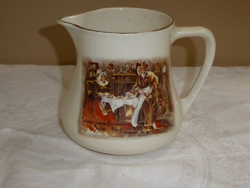 Lancaster & Sandland Ltd Hanley England Jug "Sairey Gamp Entertains ...