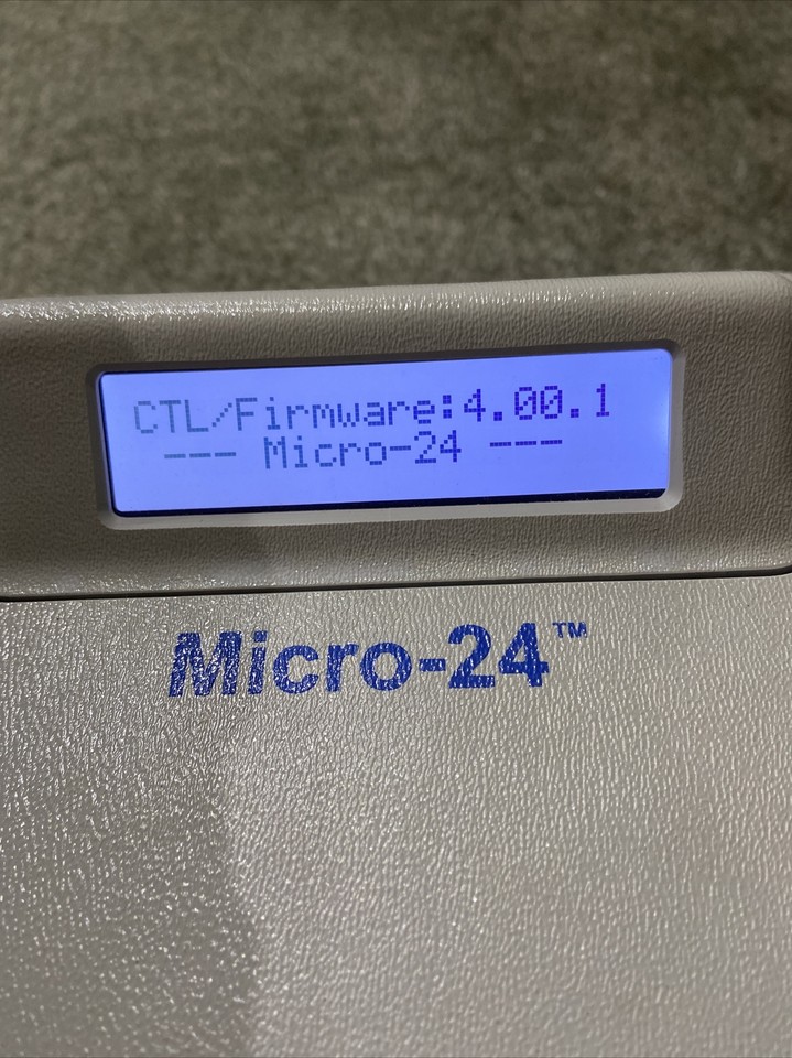 Pall Corporation Micro-24 MicroReactor Bioreactor Fermentation Ver. 4. ...