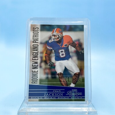 Chad Jackson Rookie - 2006 Playoff Prestige - New England Patriots | eBay