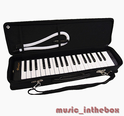 Woodnote Brand - Great 37 Key Black Melodica & Deluxe Carrying Case | eBay