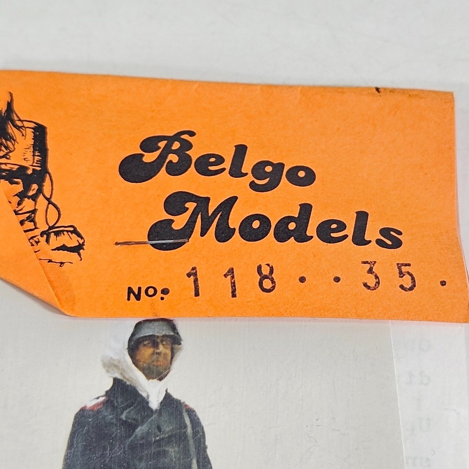 Belgo Models 1/35 German Waffen SS Oberscharfuhrer Tank Commander Kit ...