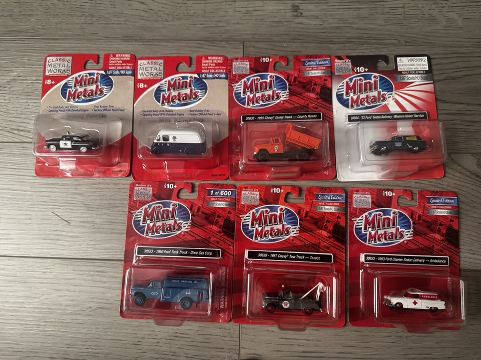 Mini Metals PICK ONE Brand New 1:87 Scale | eBay
