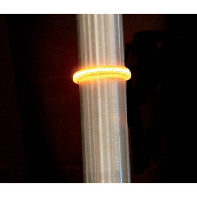 Custom Dynamics Amber Truwrapz LED Fork Turn Signals for 39mm Forks ...