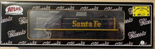 Atlas HO Alco Santa Fe RSD-4/5 Factory Equipped W/Lok Sound #2134 - NIB ...