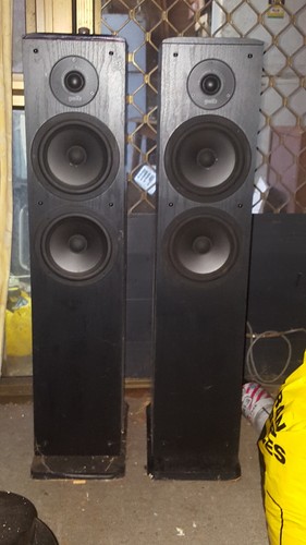POLK AUDIO RT-12 floor standing loud Speakers, perfect condition {pick ...