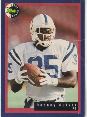FREE SHIPPING-GOOD--CREASE-1992 Classic Rodney Culver #59 | eBay