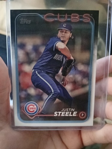 Topps 2024 Justin Steele Cubs Pitcher | eBay