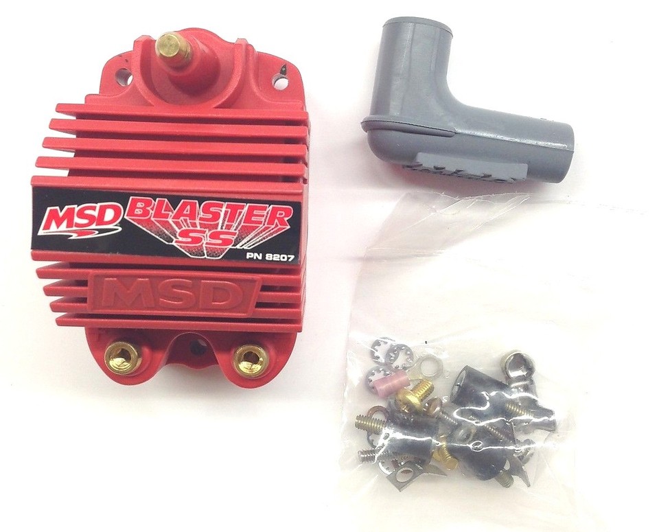 MSD 8207 MSD Ignition Blaster SS Coil High Voltage -40,000V E-Core ...