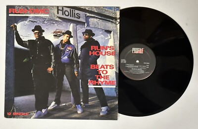 RUN DMC Run's House & Beats To The Rhyme 12" Vinyl 1988 OG Profile ...