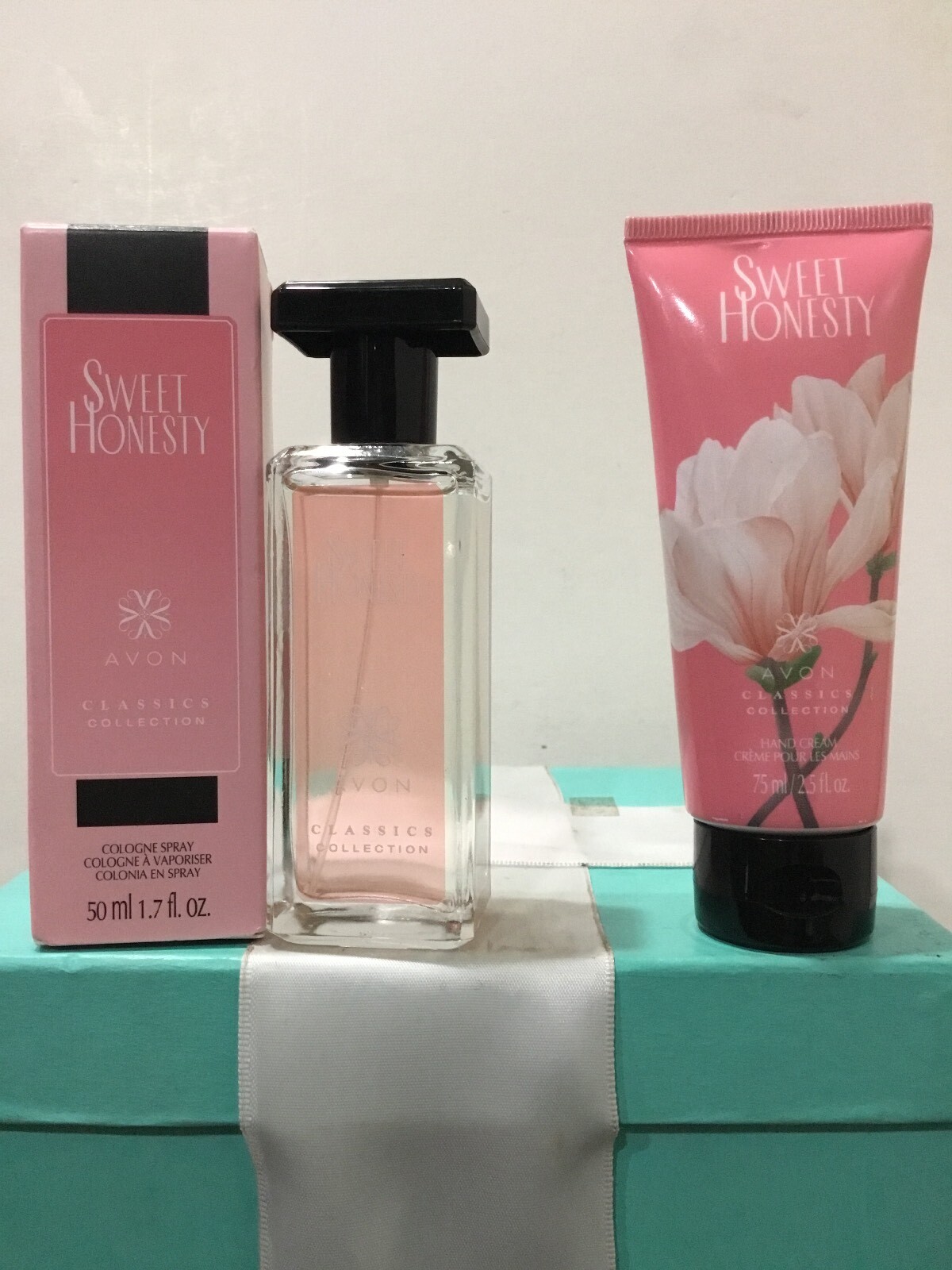 Avon 2 Piece Set Sweet Honesty Cologne Spray And Classic Hand Cream | eBay