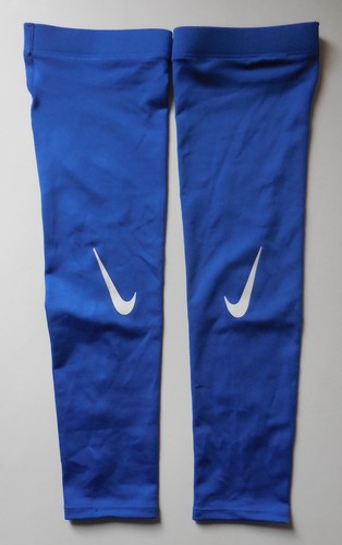 Nike Pro Dri-Fit Football Arm Sleeves 4.0 Adult Unisex Game Royal/White ...