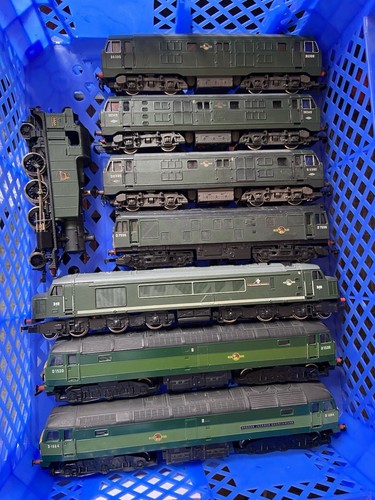 8 Assorted Br Green Diesel And Steam OO Gauge Locos | eBay UK