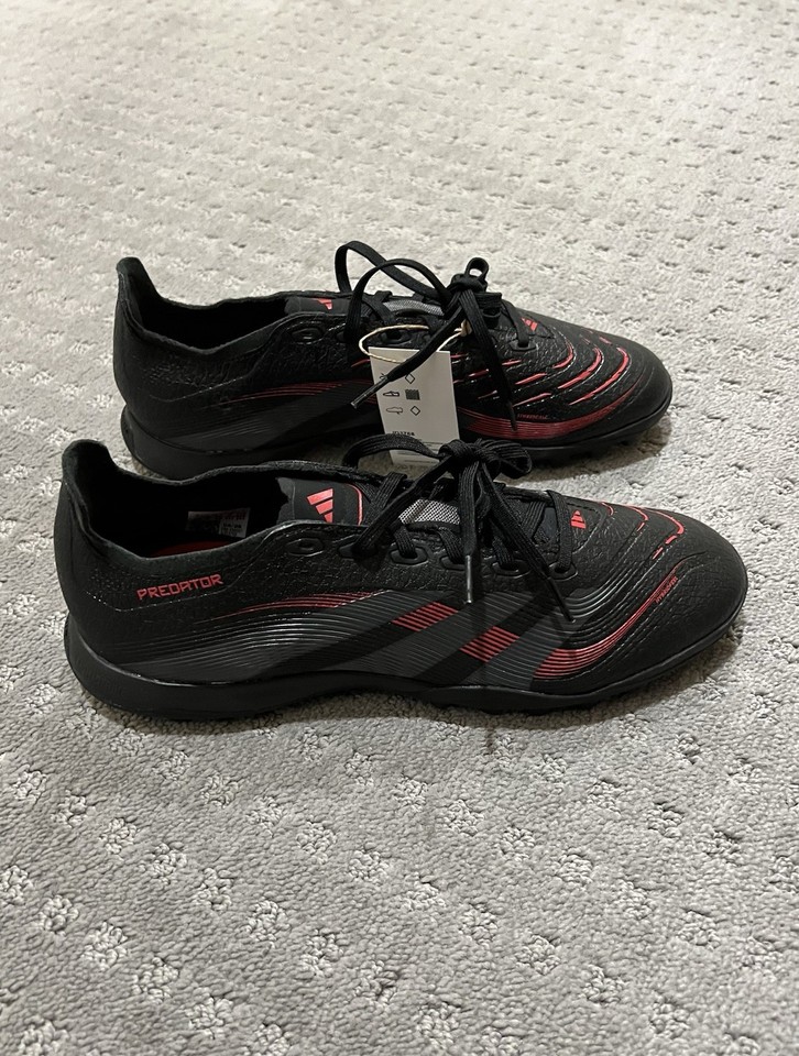 NEW Adidas Predator League TF Turf Soccer Shoes Black Red ID3768 Men’s ...