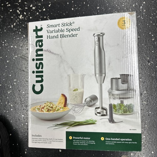 Cuisinart Smart Stick Variable Speed Hand Blender Food Processor HB ...