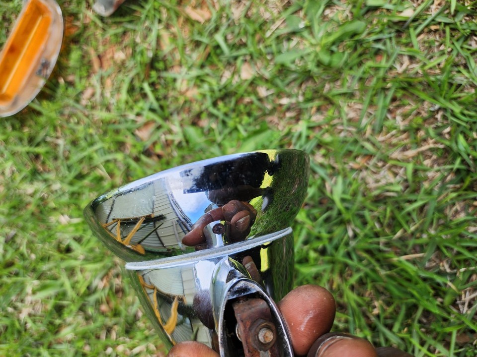 Mercedes Benz 190 300 SL 230 Vintage Set L&R Side View Mirrors No Brand ...
