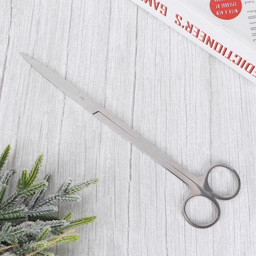 25 CM Mirror Cutting Fish Tank Cleaning Tools Wave Scissors Aquatic ...