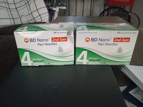 BD 4MM X 32G 2ND GEN 2 SEALED BOXES 100CT EACH | eBay