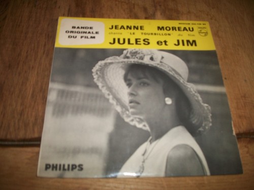 vinyle 45 tours, jeanne moreau, le tourbillon du film jules et jim | eBay