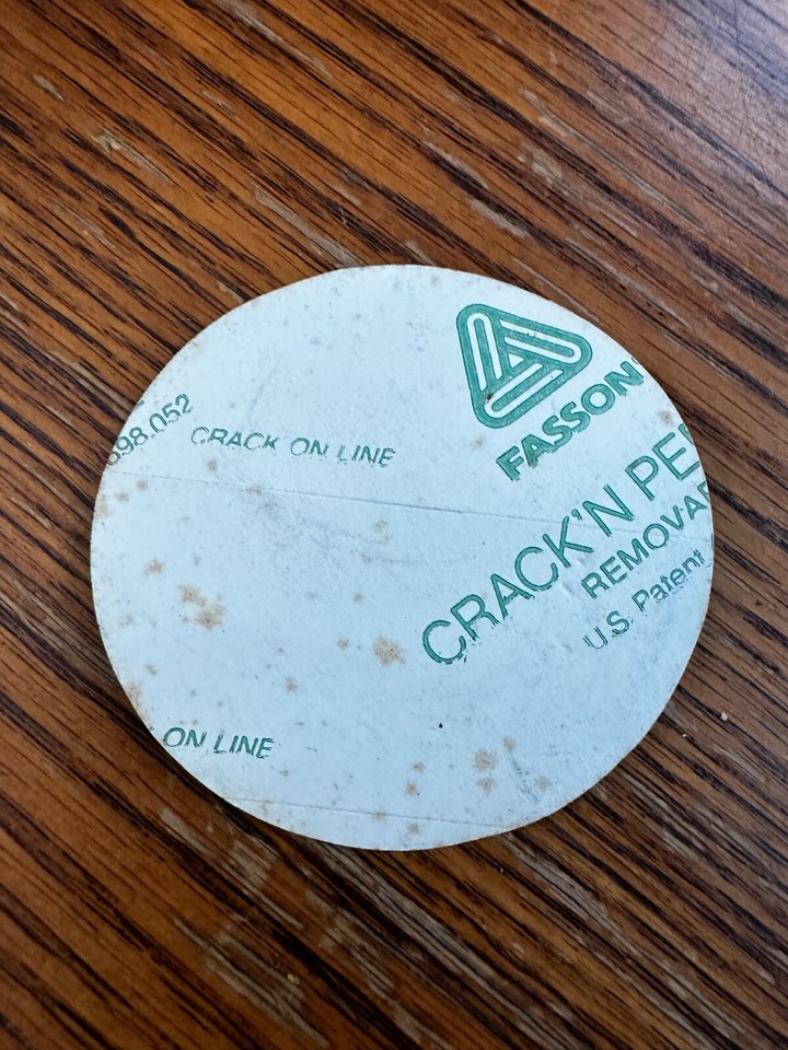 Tom Ridge 1994 Sticker Pennsylvania Governor Campaign Fasson Crack'n ...