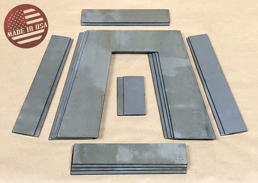 [SR] Weld on Lowering Truck Under Bed Frame 10" Tall Step C Notch Kit 2 ...