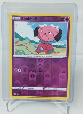 Snubbull Reverse Holo #70 Pokémon Card 2020 | eBay