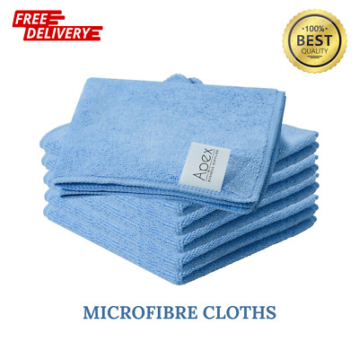 Microfiber Cloths Drying Car Cleaning Cloths Lint-Free & High ...