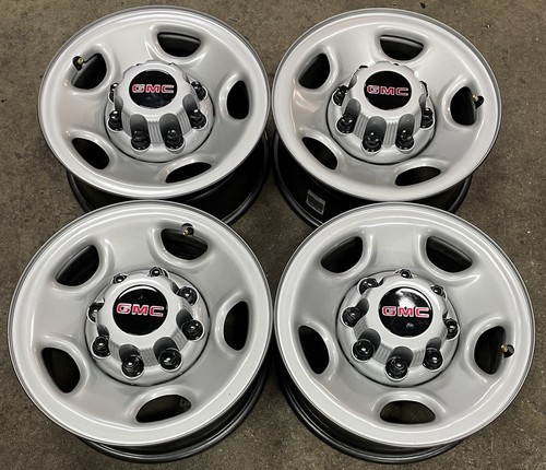 4 GMC Sierra Savana Silverado Express 2500 3500 Factory OEM 16" Wheels ...