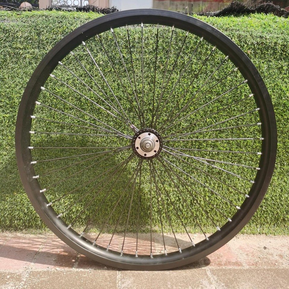 26* 2.35-3.5" Spoke Wheel set 100 *135mm 12G, Double Layer Alum Alloy ...