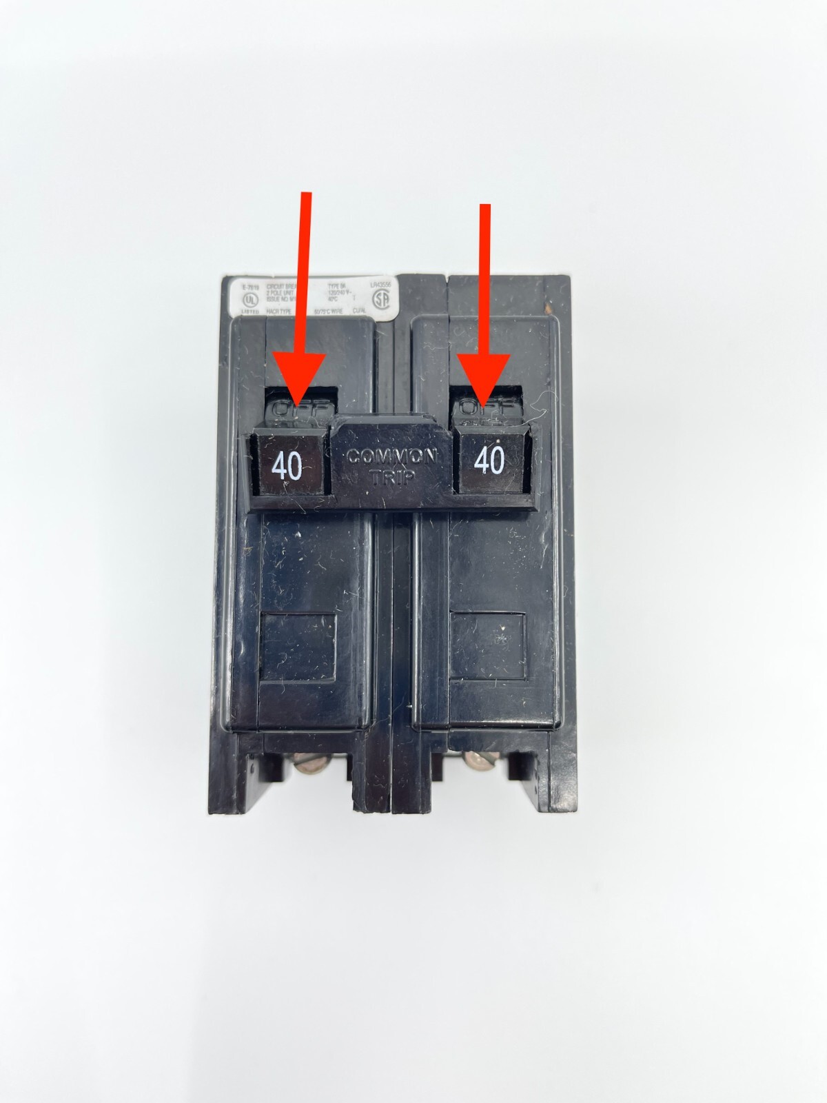 BAB2040 Cutler Hammer BA240 BA Circuit Breaker FLAW | eBay
