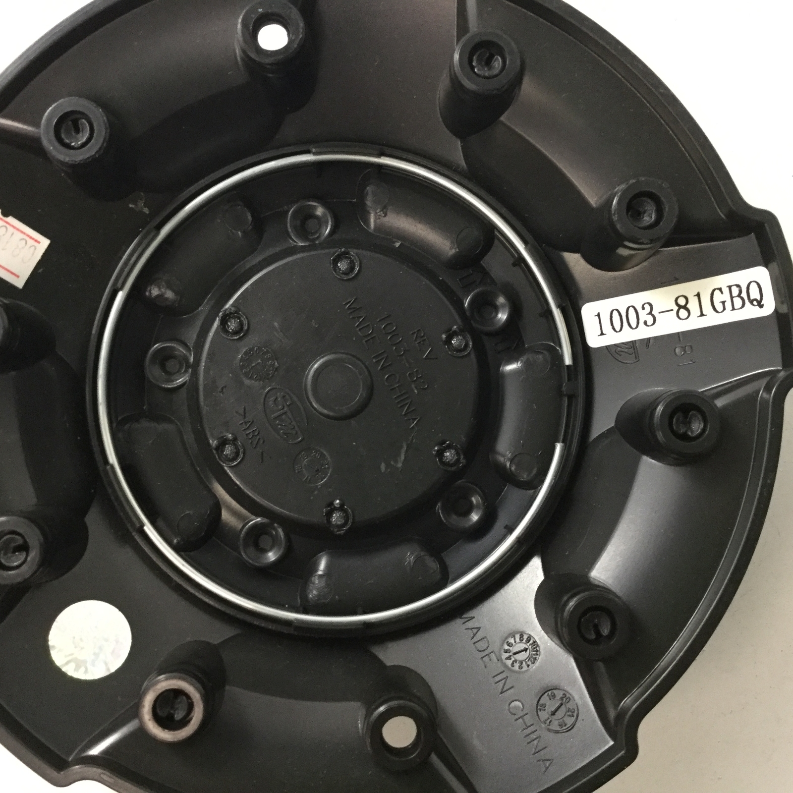 Fuel Offroad 5/6 Lug Center Cap Gloss Black Red Contra D643 1003-81GBQ ...