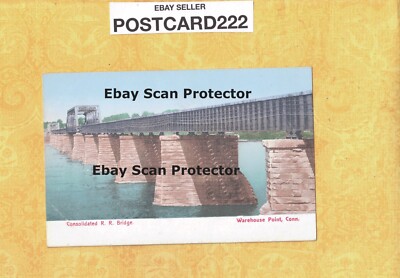 CT Warehouse Point East Windsor area 1908-14 ant postcard CONSOLIDATED ...