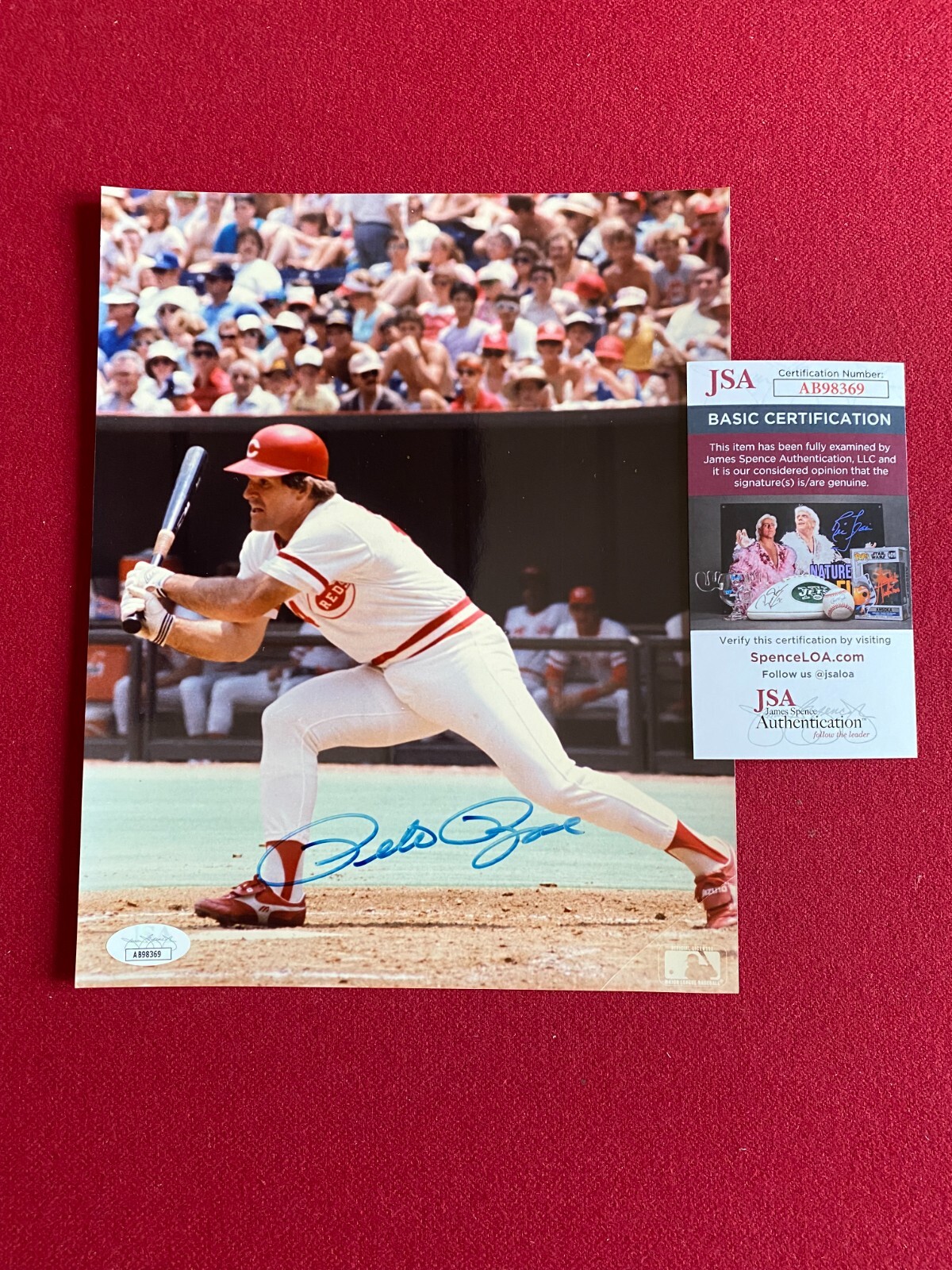 Pete Rose | Autographed Baseball Memorabilia & MLB Merchandise