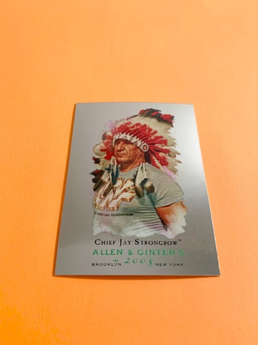 Chief Jay Strongbow Allen & Ginter 2008 Topps Chrome WWE Heritage III ...